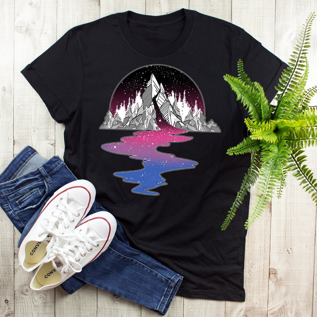 Bisexual Pride Shirt, Women Men, Bi Pride Gift, LGBT T-shirt, Gay Pride ...