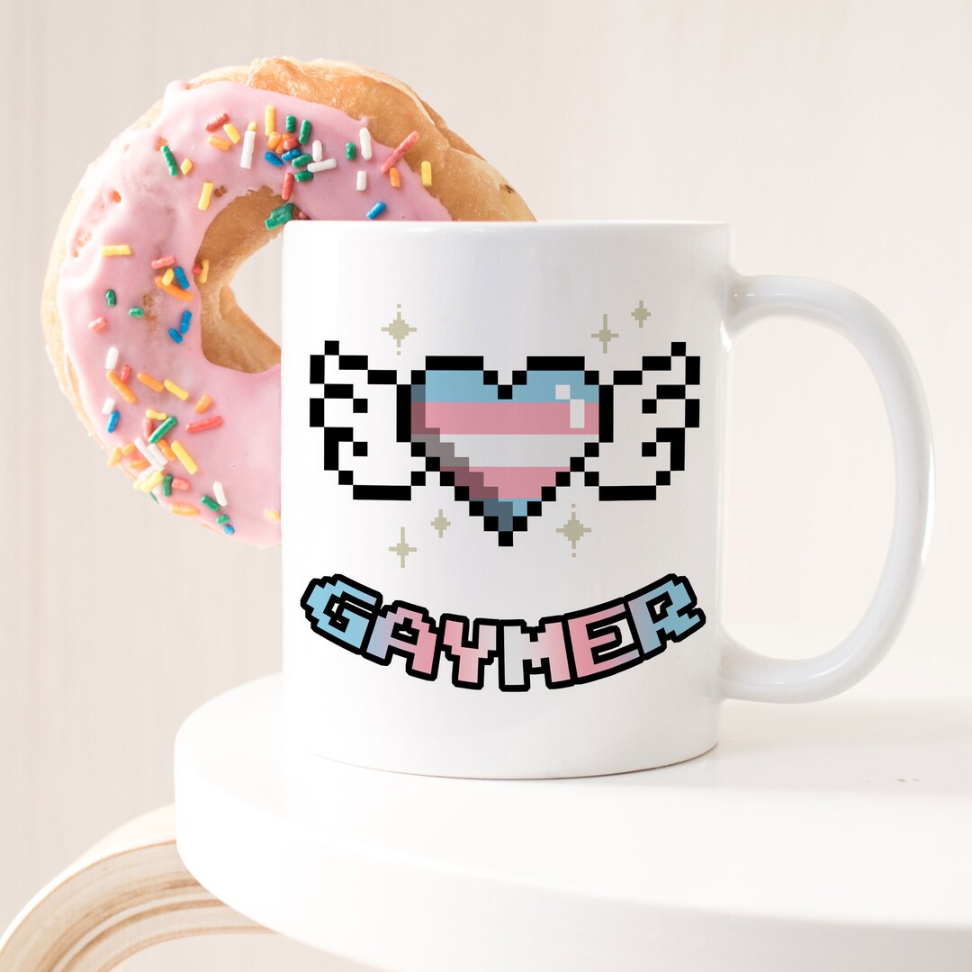 Transgender Pride Coffee Mug, Trans Flag Gift, LGBT Mug, Gay Pride ...