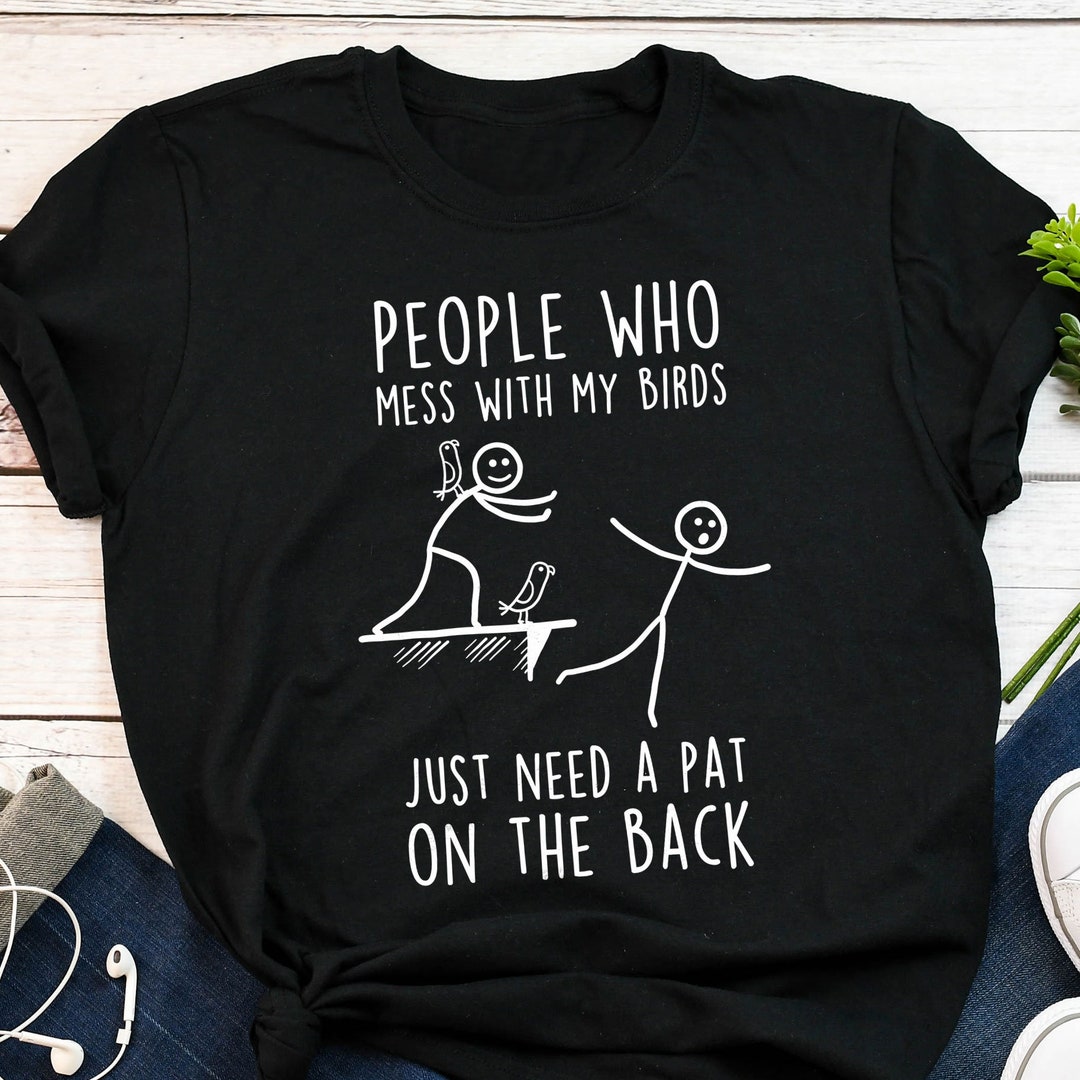 Funny Parrot Shirt, Women, Men, Parrot Lover Gift, Cute Bird T-shirt ...