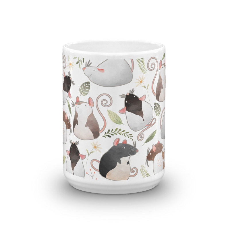 Rat Coffee Mug Cute Rat Gift Rat Lover Rat Cup Gift for | Etsy