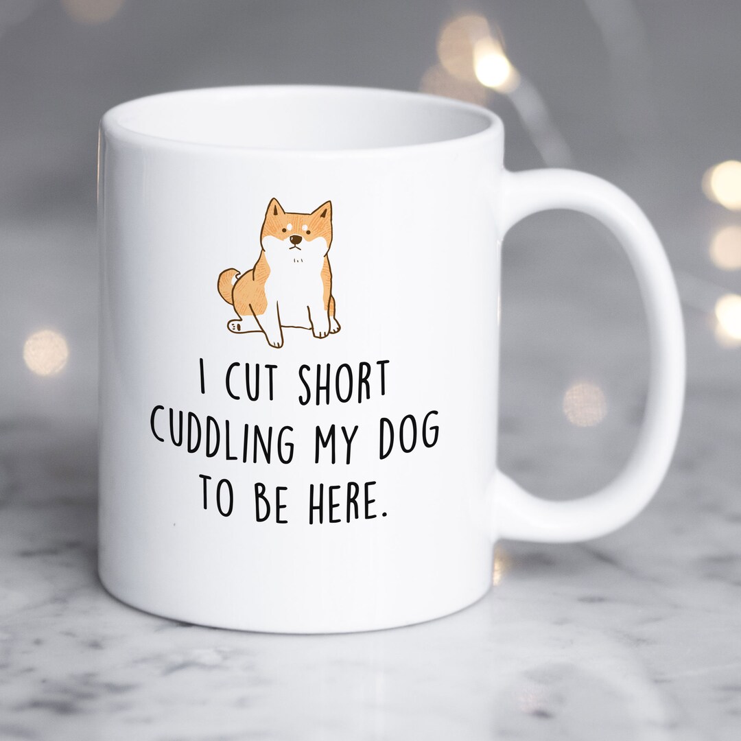 Shiba Inu Coffee Mug, Cute Red Shiba Inu Gift, Dog Lover, Funny Gift ...
