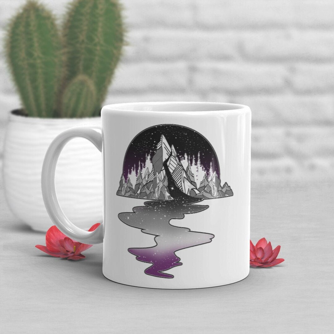 Asexual Pride Coffee Mug, Ace Pride Gift, LGBT Mug, Gift for Her, Him ...