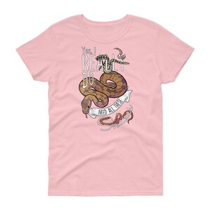 Funny Snake Shirt, Women Tshirt, Ball Python Lover Gift, Funny Reptile ...