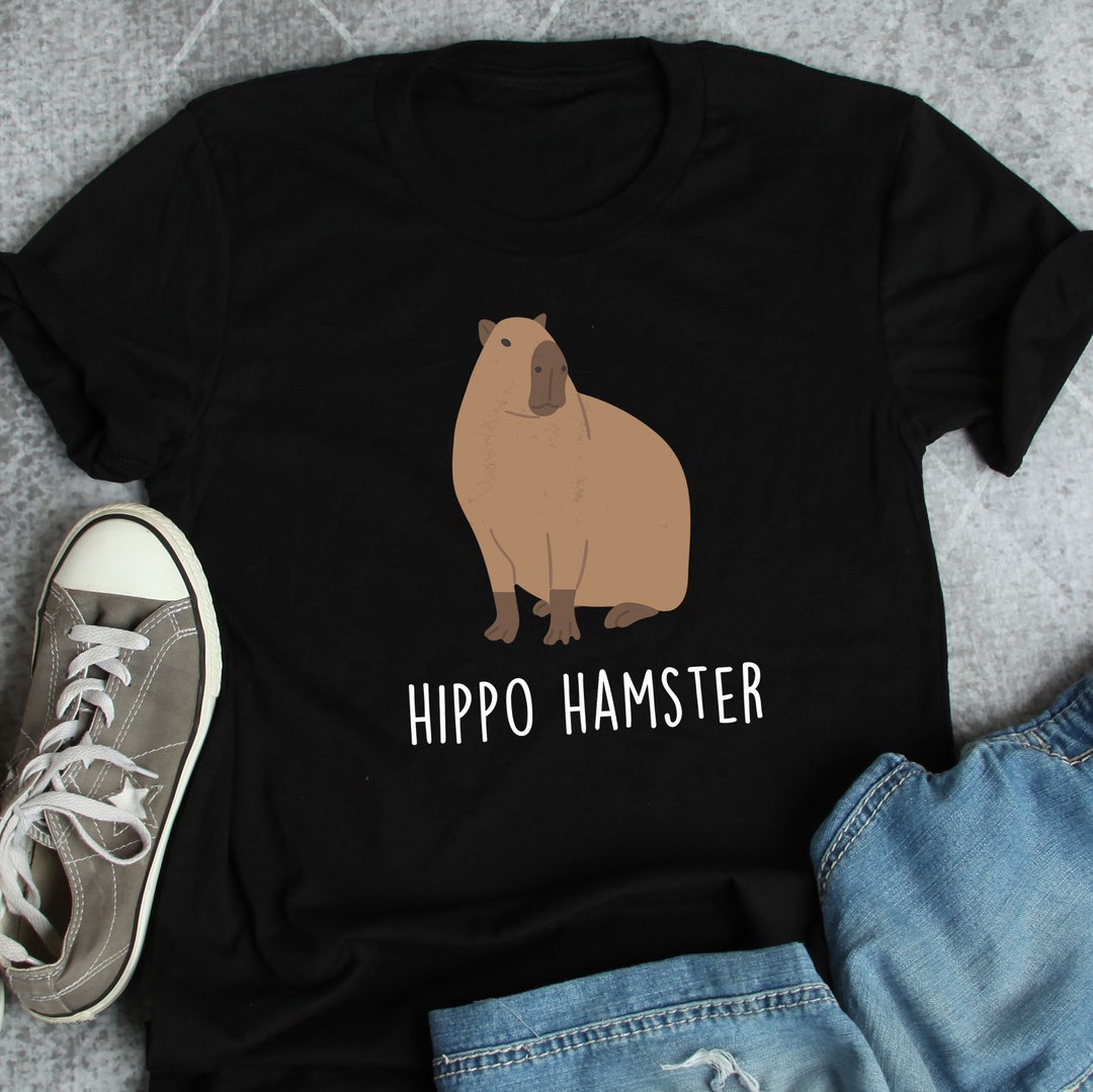 Capybara Shirt, Women Men, Funny Animal Lover Gift, Cute Hup Meme T ...