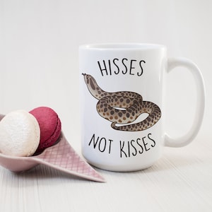 Hognose Snake Coffee Mug, Cute Snake Lover Gift, Funny Reptile Mug, Gift for Him, Her, Cup ...