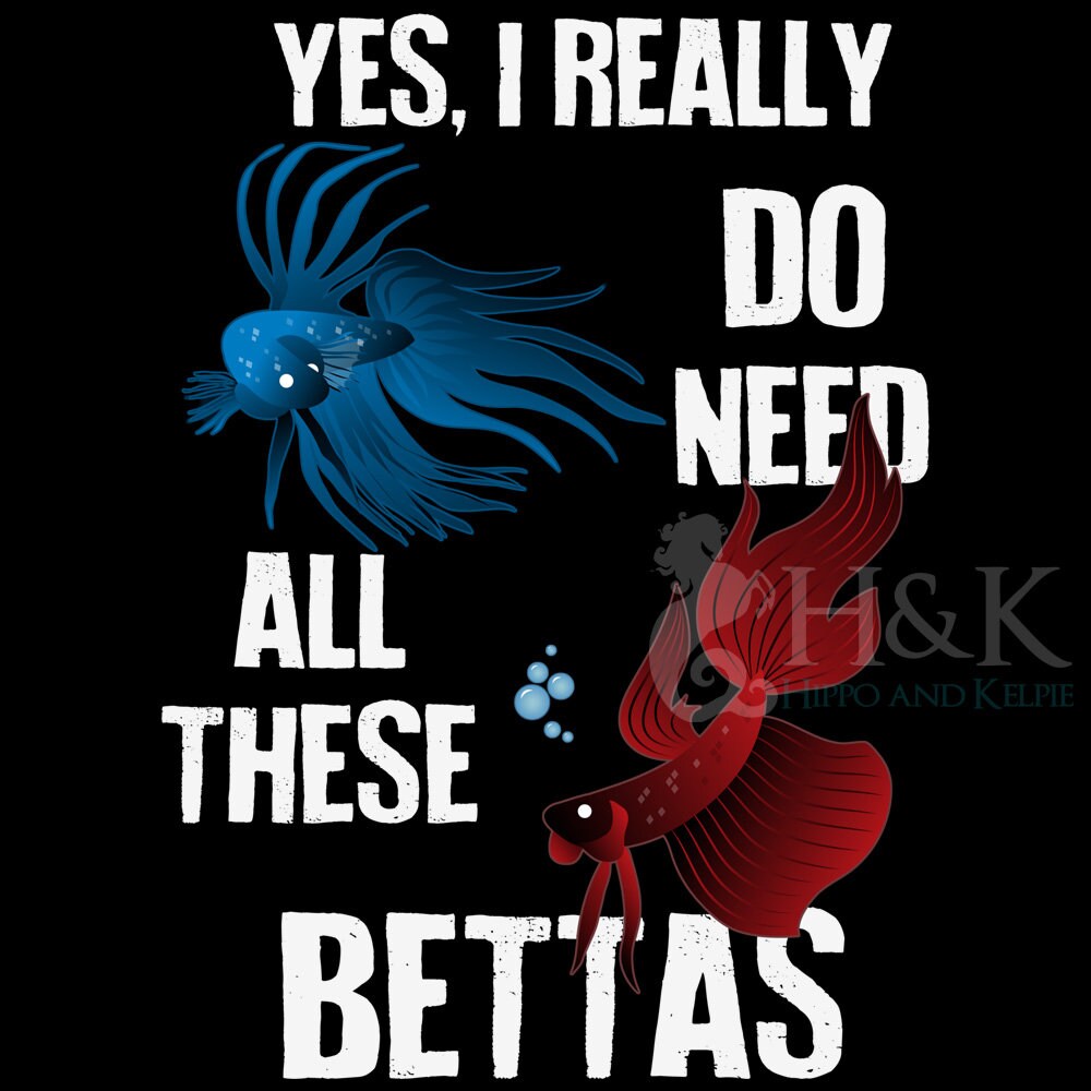 Betta Fish Shirt Women Men Funny Betta Lover Gift Cute | Etsy