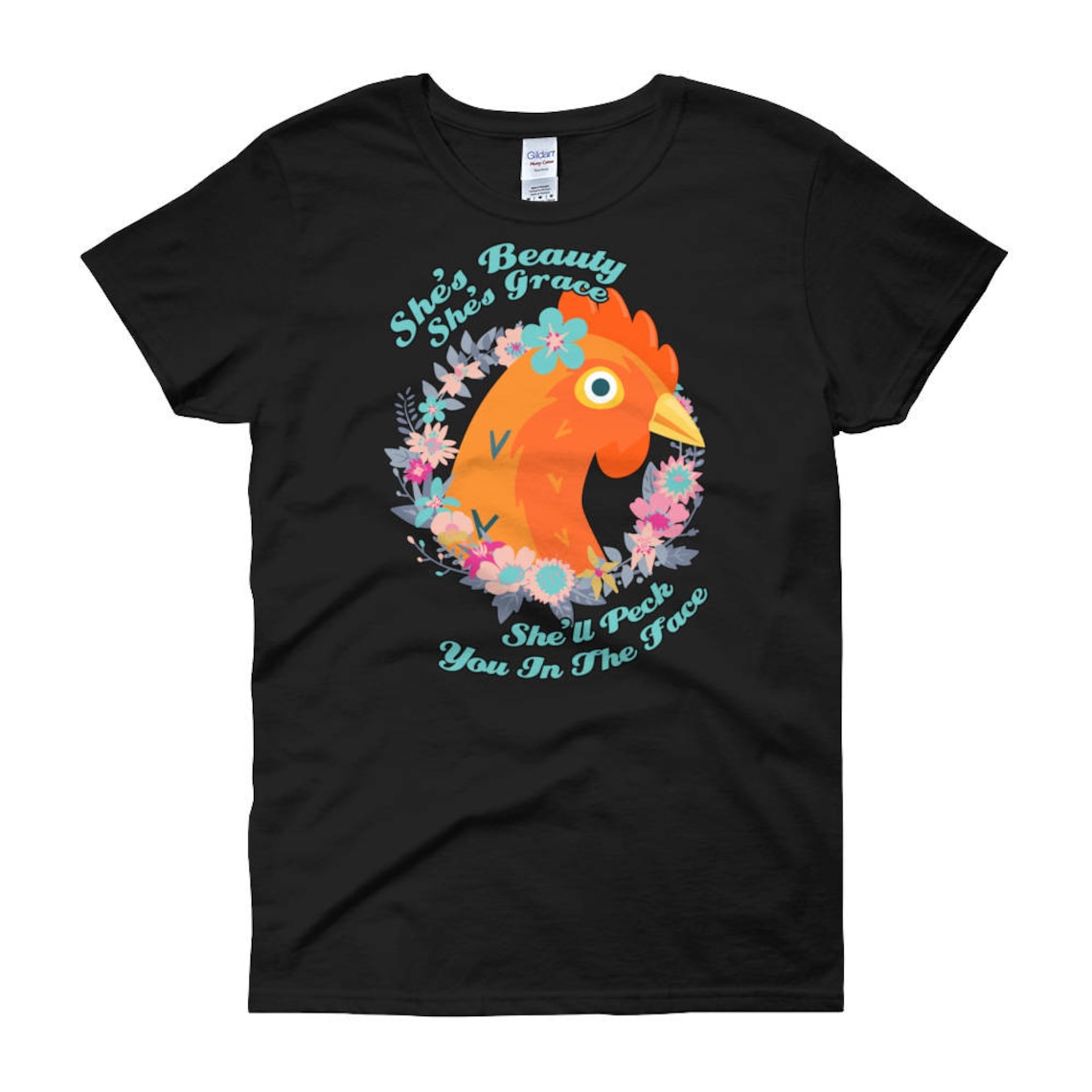 Funny Chicken Shirt, Women Men, Chicken Lover Gift, Cute Bird T-shirt ...