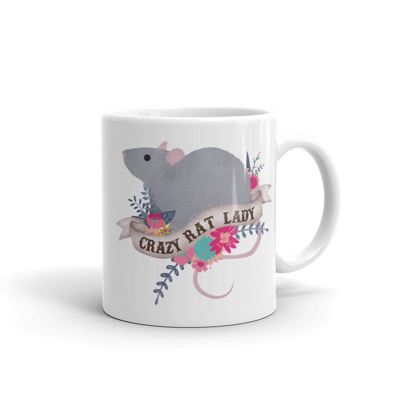 Rat Coffee Mug Cute Rat Gift Rat Lover Rat Cup Gift for - Etsy