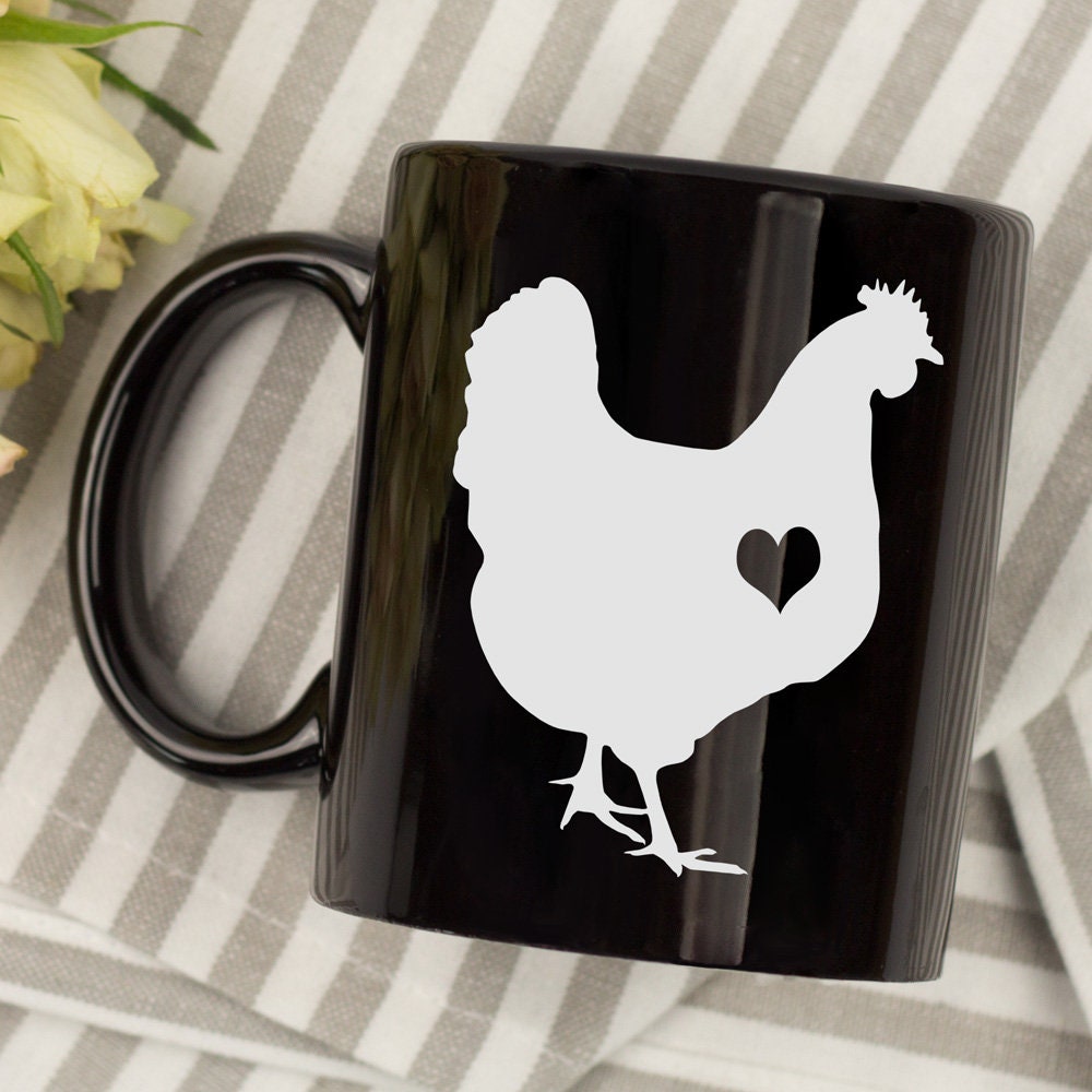 Chicken Coffee Mug Cute Chicken Gift Chicken Lover Gift for - Etsy