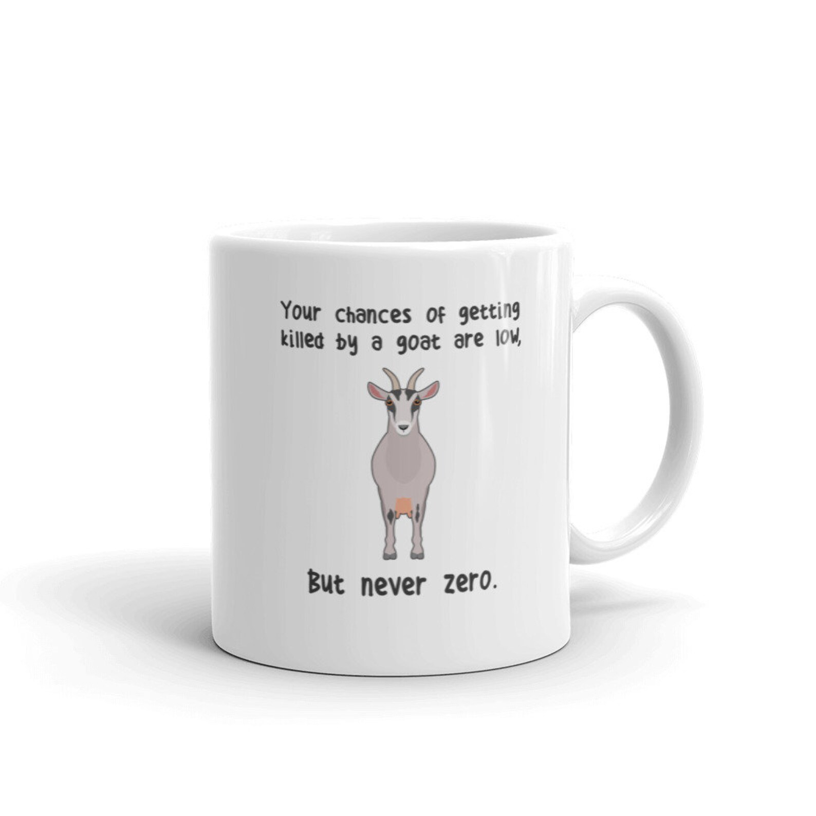 Goat Coffee Mug, Funny Goat Lover Gift, Farmer Cup, Farming, Cute Pet ...
