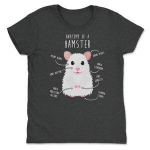 Teddy Bear Hamster Shirt, Women, Men, Funny Long-haired Hamster Lover ...