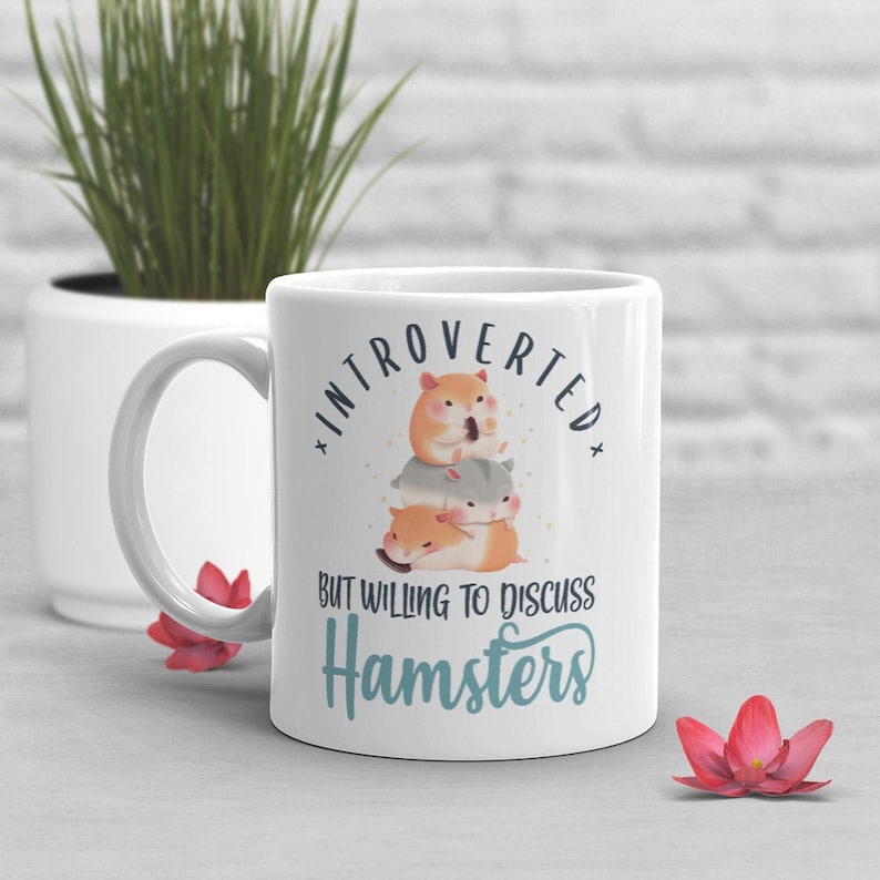Funny Hamster Coffee Mug Cute Hamster Gift Dwarf Hamster - Etsy