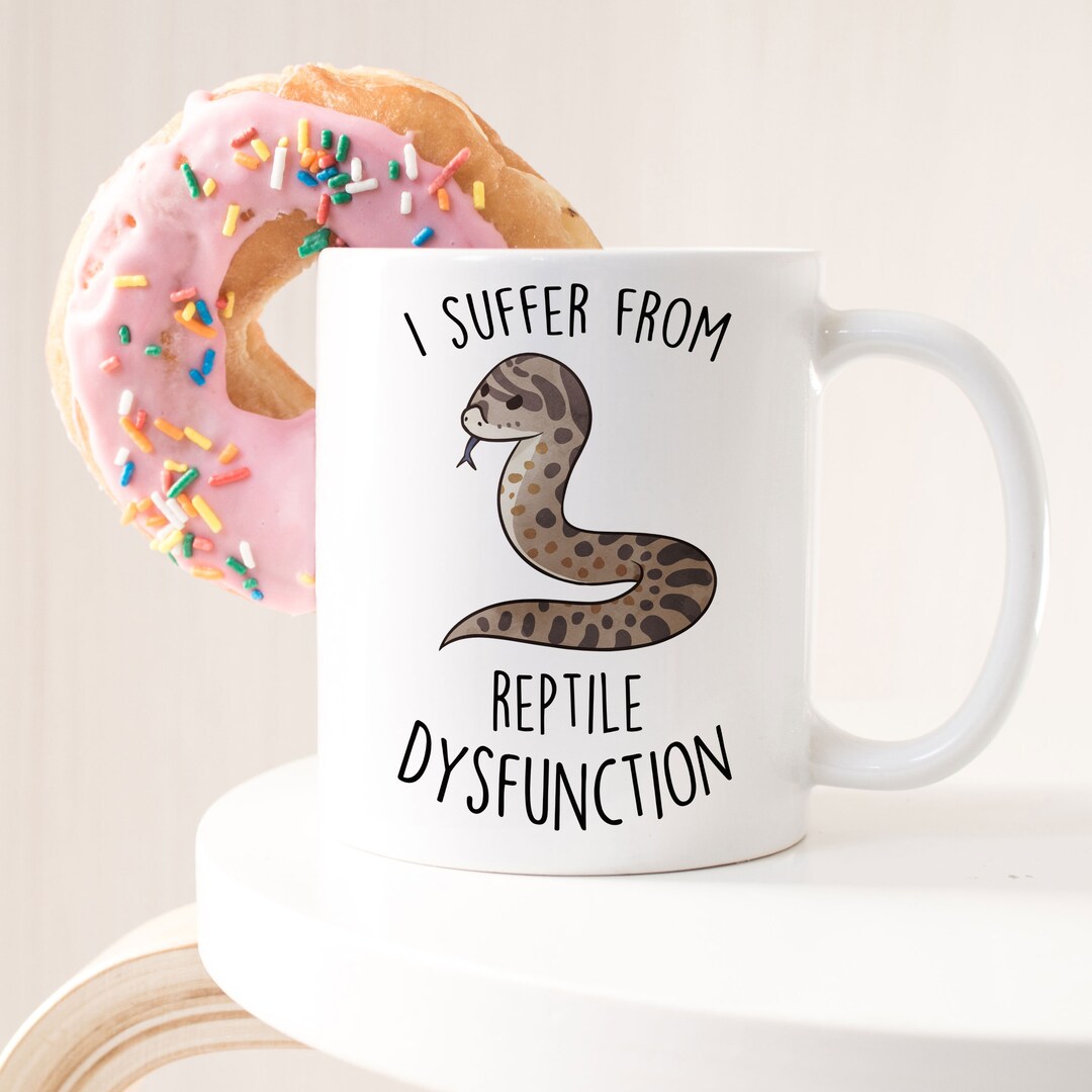 Hognose Snake Coffee Mug, Cute Snake Lover Gift, Funny Reptile Mug ...