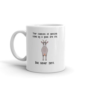 Goat Coffee Mug, Funny Goat Lover Gift, Farmer Cup, Farming, Cute Pet ...