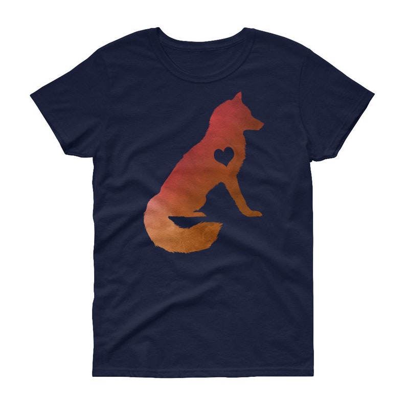 Fox Shirt Women Men Fox Lover Gift Cute Fox T-shirt Animal - Etsy