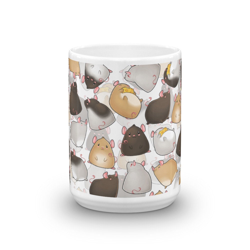 Rat Coffee Mug Cute Rat Gift Rat Lover Rat Cup Gift for | Etsy