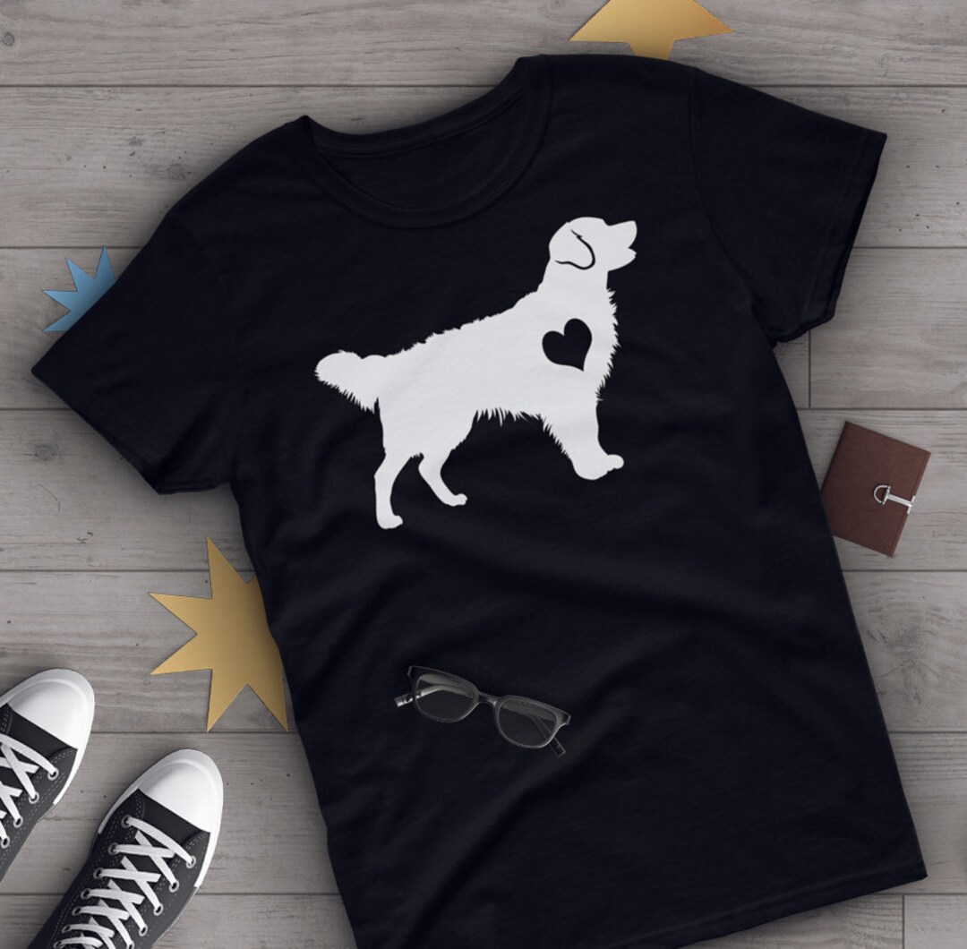 Golden Retriever Shirt, Women Men, Dog Lover Gift, Cute Golden Retriver Mom T-shirt, Dog Lover ...