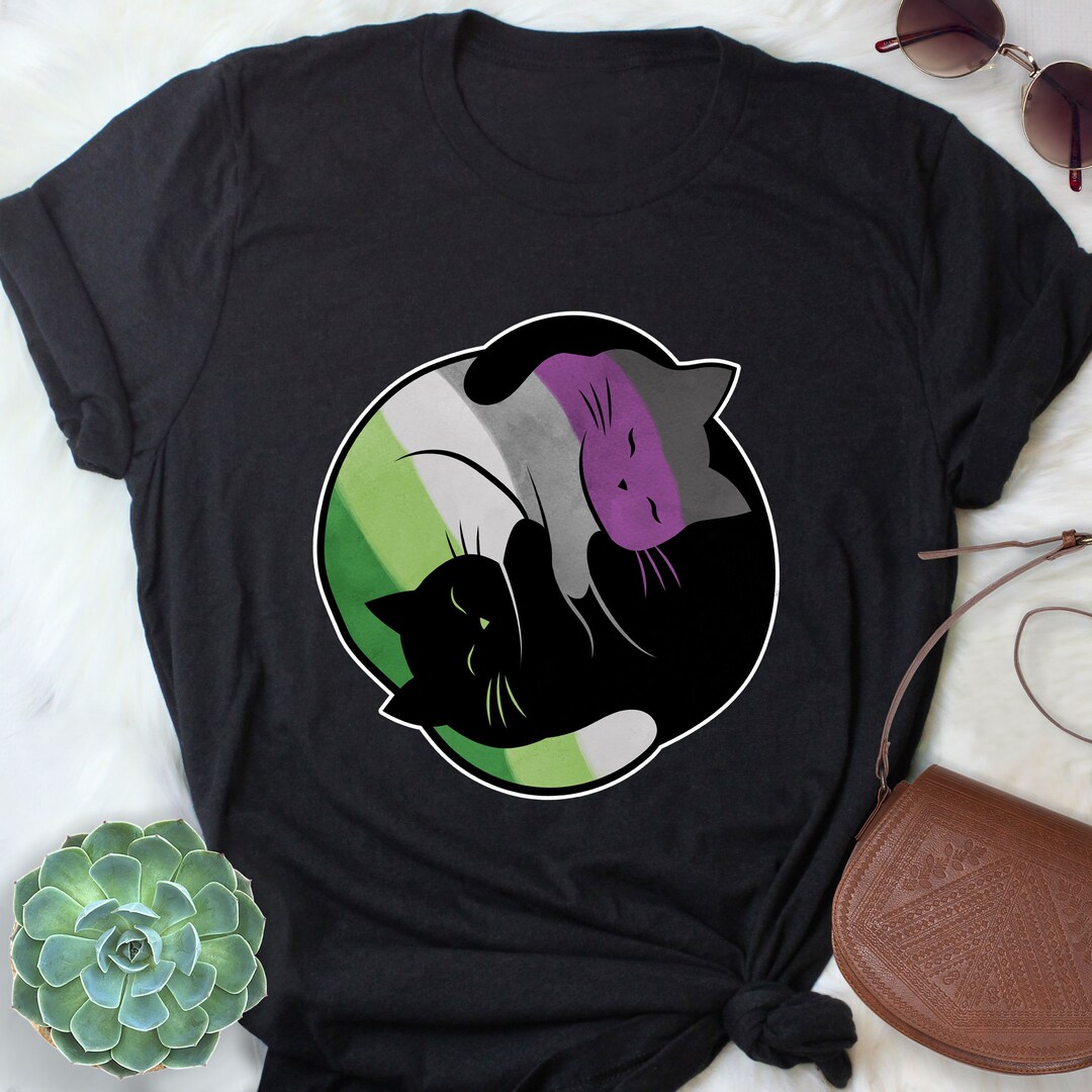 Aroace Pride Shirt, Aroace Flag, Women, Men, Aro Ace Pride Gift, LGBT T ...