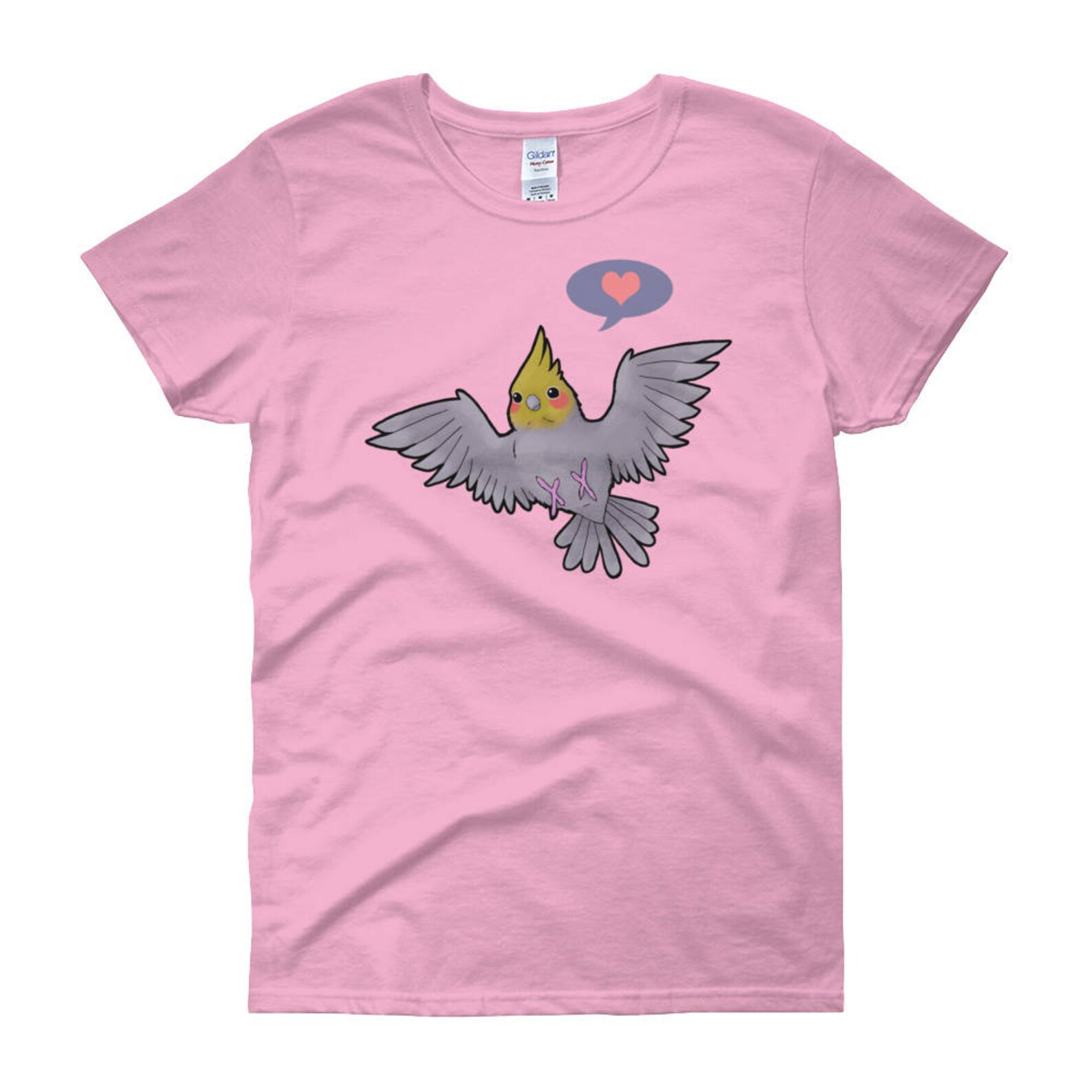 Custom Cockatiel Shirt Women Men Parrot Lover Gift Cute - Etsy