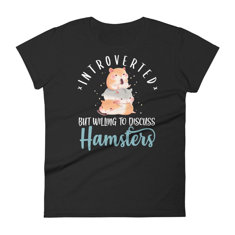 Funny Hamster Shirt, Men Women, Hamster Lover Gift, Cute Rodent T-shirt ...