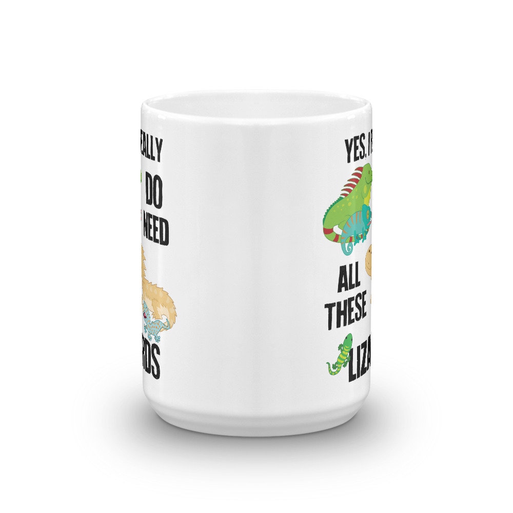 Lizard Coffee Mug Cute Bearded Dragon Gift Reptile Lover - Etsy