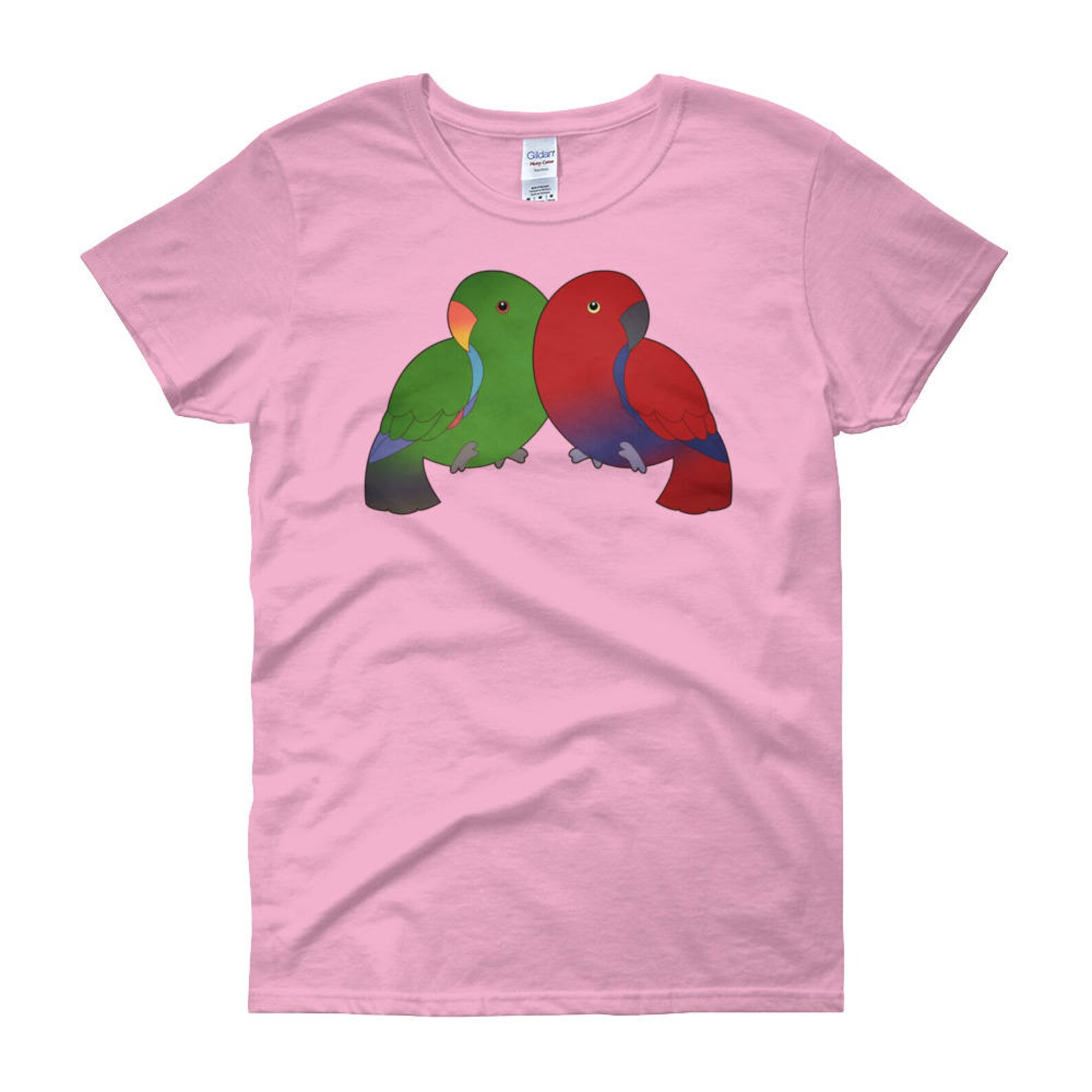 Eclectus Parrot Shirt, Women Men, Parrot Lover Gift, Cute Bird T-shirt ...
