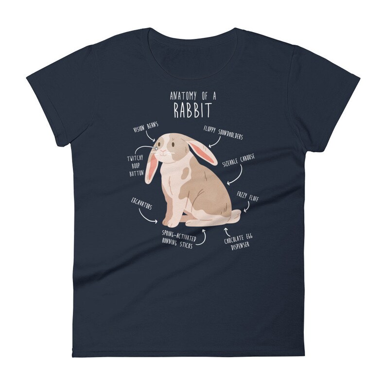 Rabbit Shirt Women Men Funny Rabbit Lover Gift Cute Bunny - Etsy