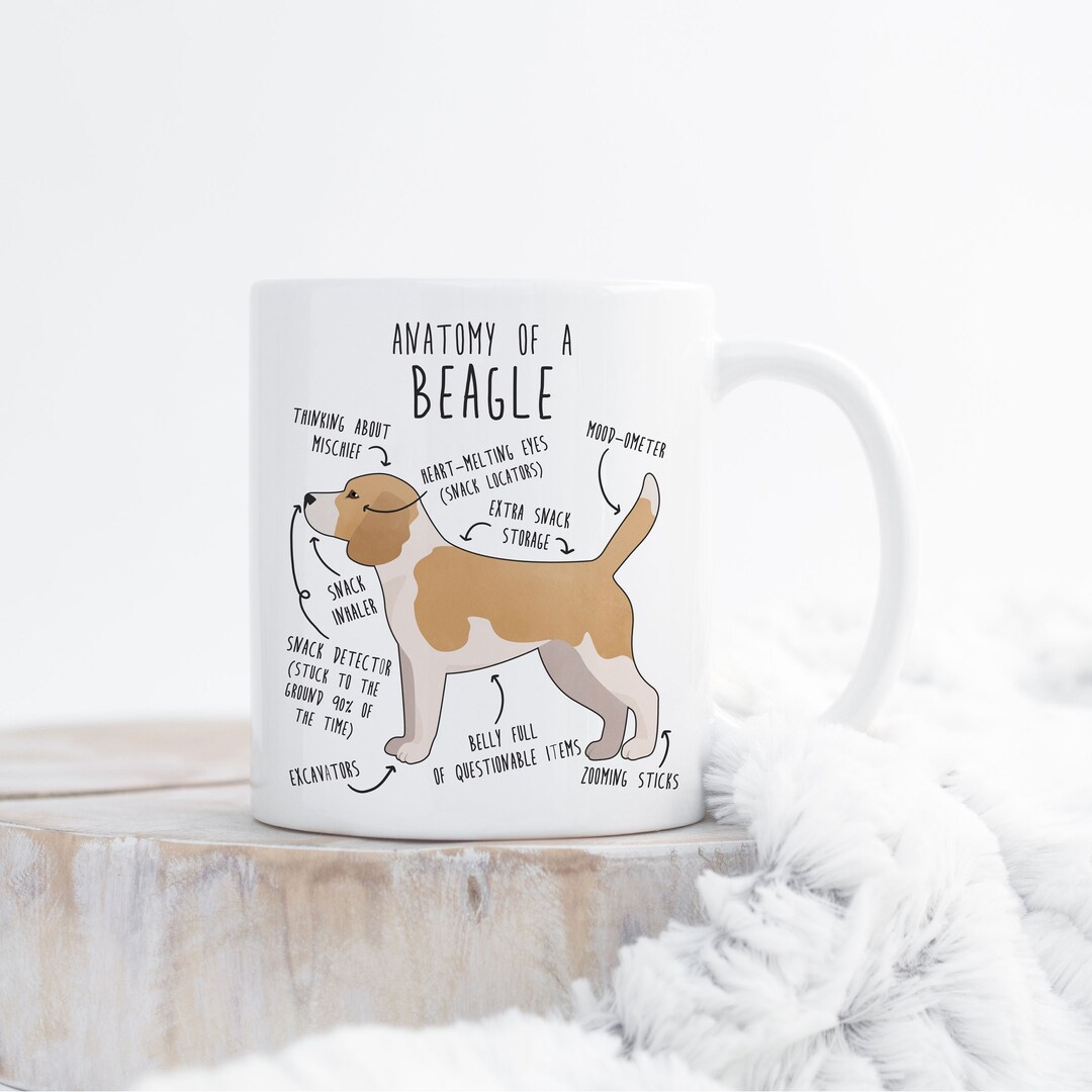 Lemon Beagle Coffee Mug, Cute Beagle Gift, Dog Lover, Funny Gift for ...