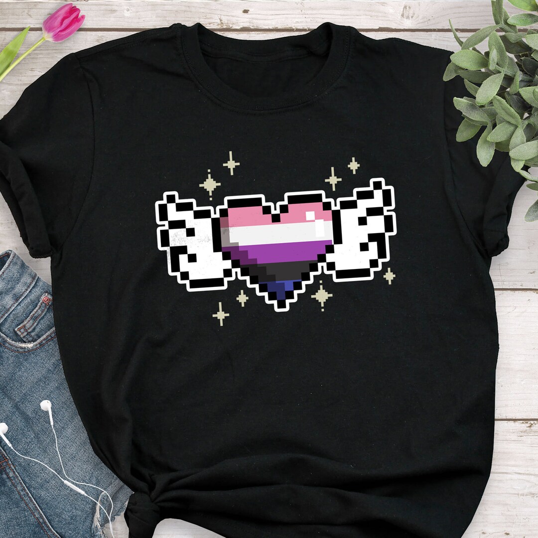 Genderfluid Pride Shirt, Non Binary Pride Gift, LGBT T-shirt, Gender ...