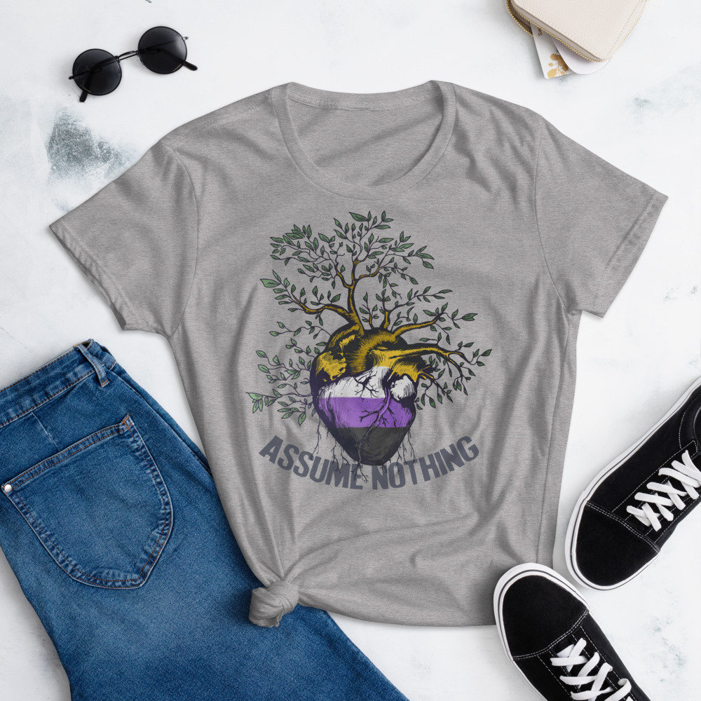 Nonbinary Pride Shirt, Non-binary Pride Gift, LGBT T-shirt, Enby Flag ...