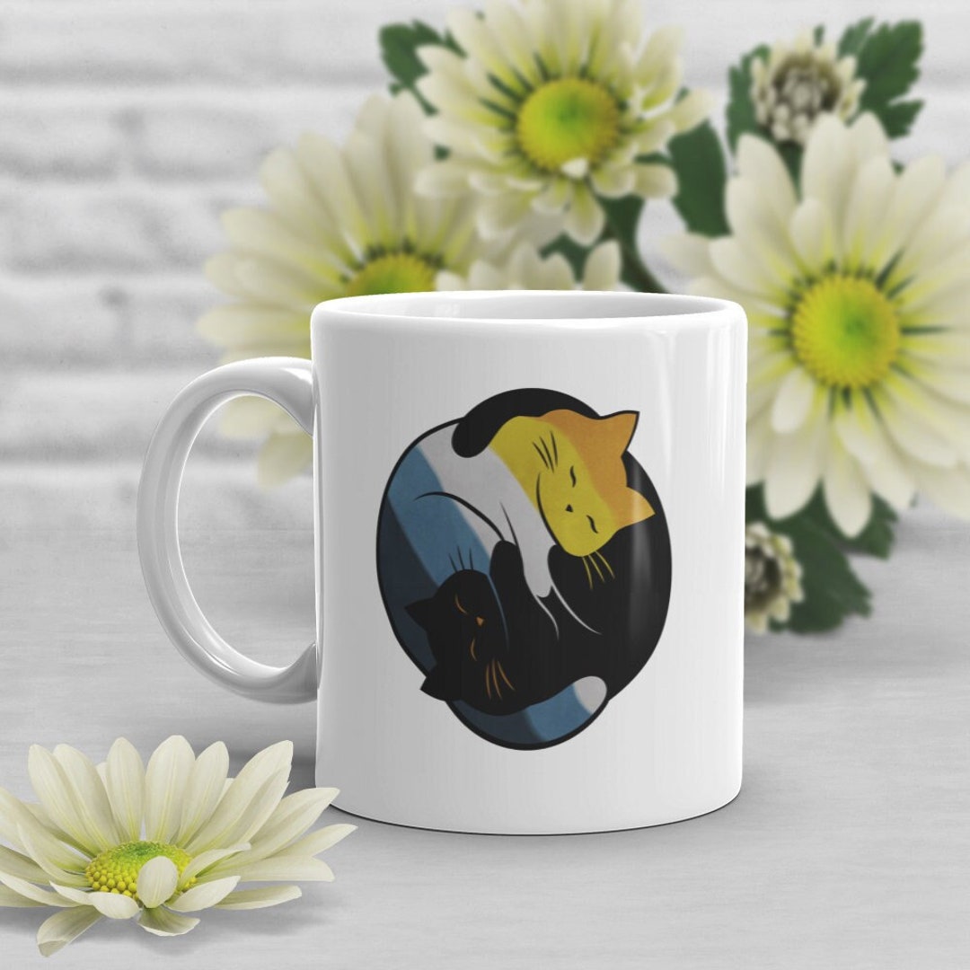 Aroace Pride Coffee Mug, Aromantic Asexual Pride Flag Gift, LGBT Mug ...