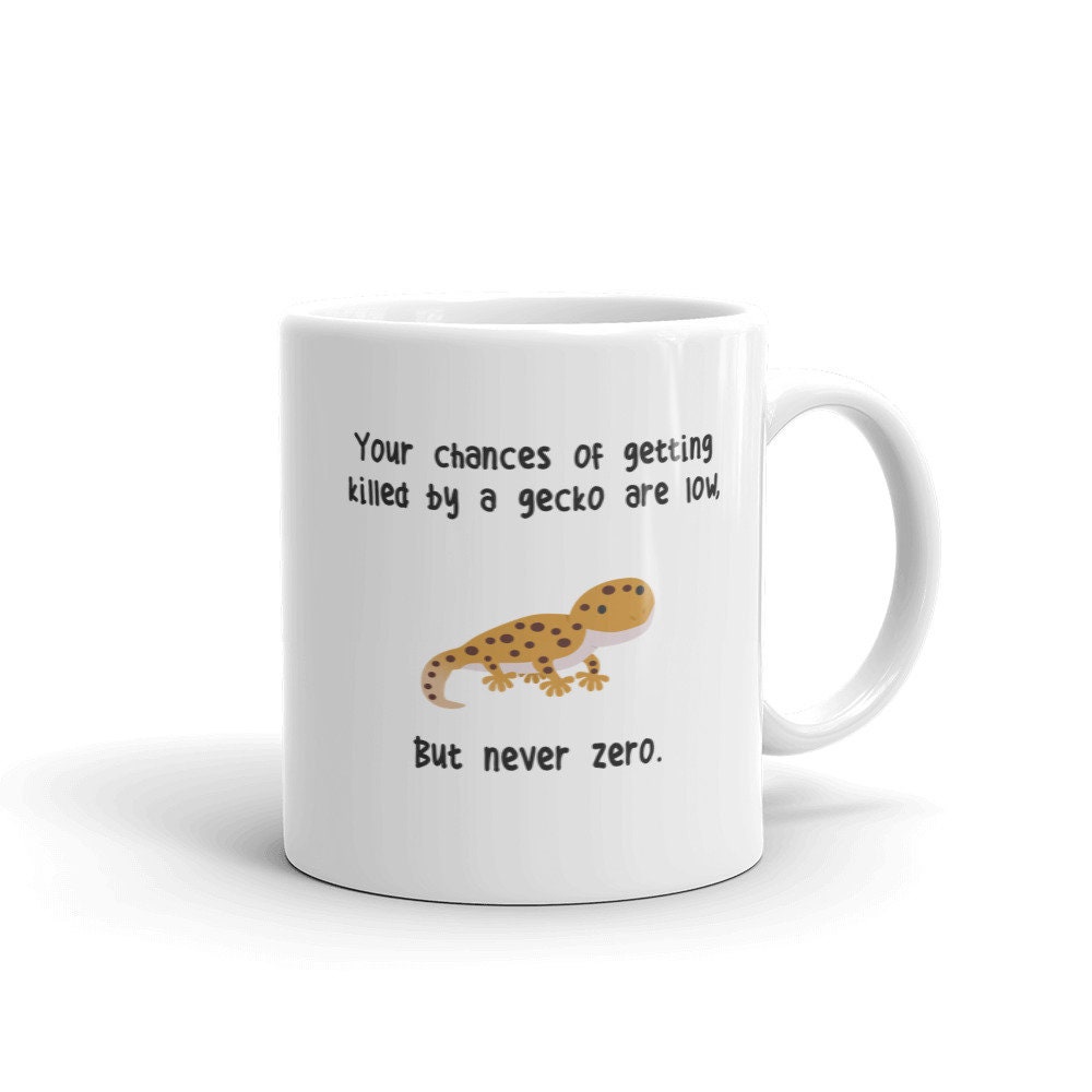 Leopard Gecko Coffee Mug Cute Reptile Gift Gecko Lover | Etsy