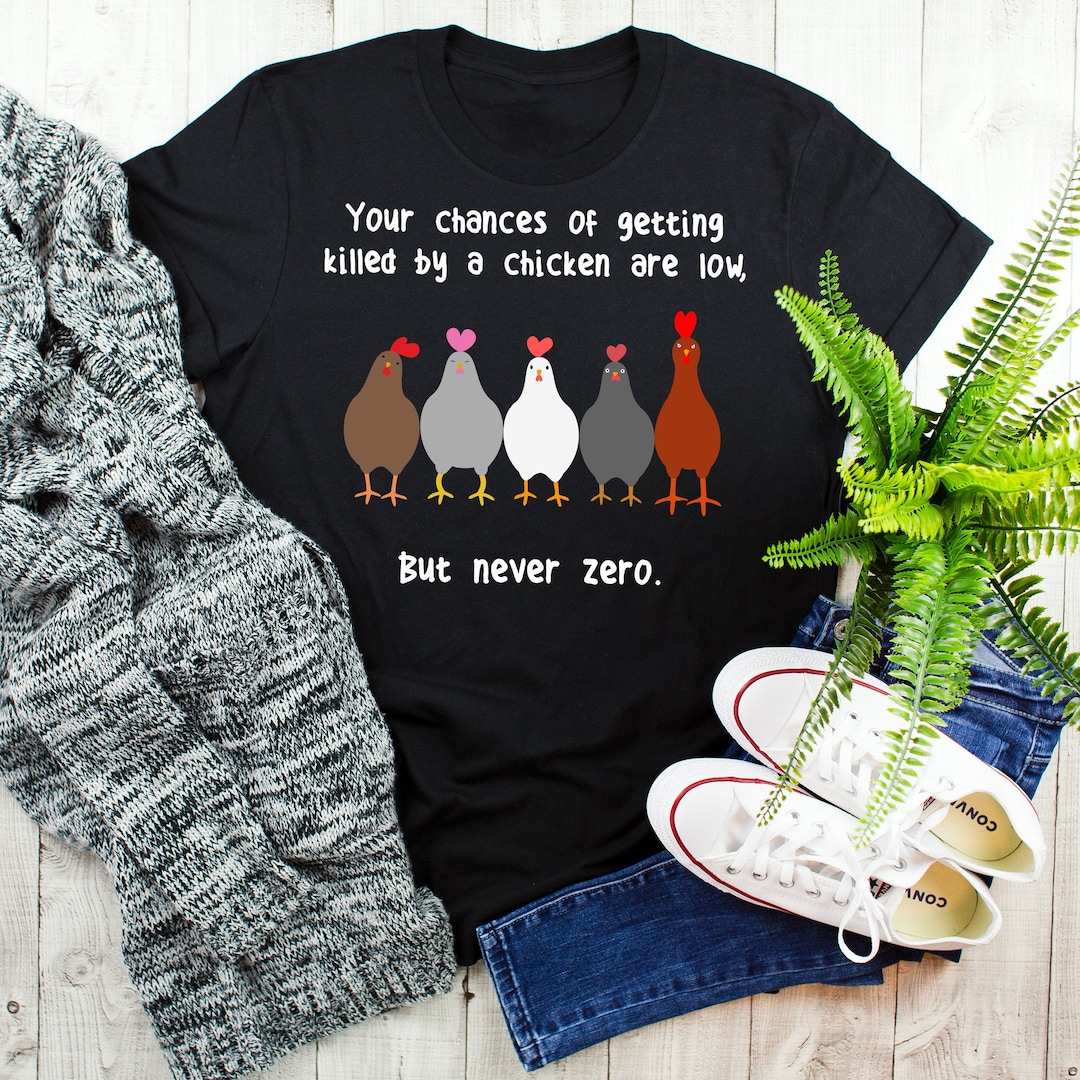 Chicken Shirt, Women, Men, Funny Chicken Lover Gift, Cute Bird T-shirt ...