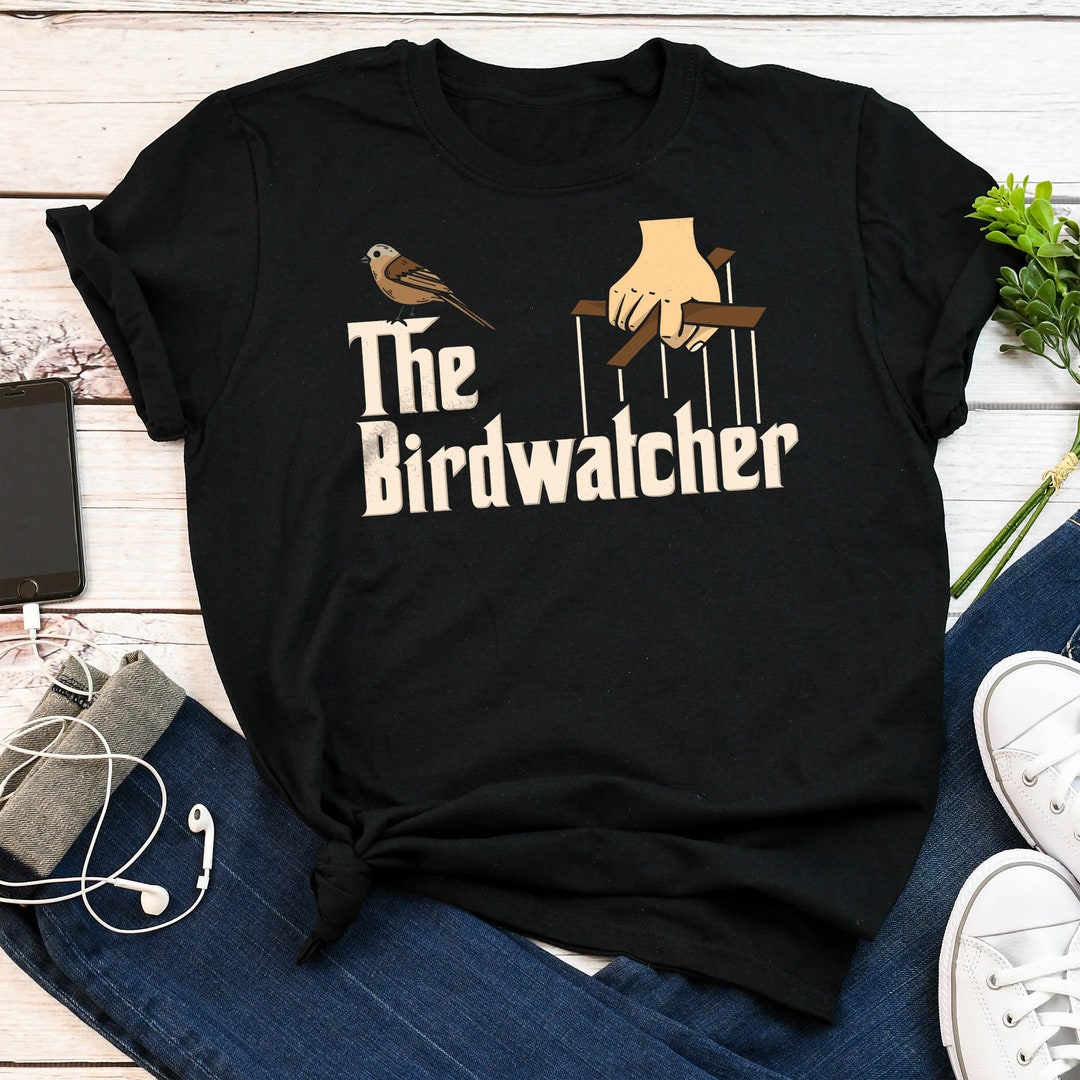 The Birdwatcher Shirt, Women, Men, Bird Lover Gift, Birding T-shirt ...