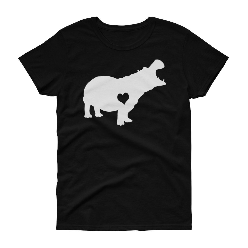 Hippo Shirt Women Men Hippopotamus Lover Gift Cute Hippo - Etsy