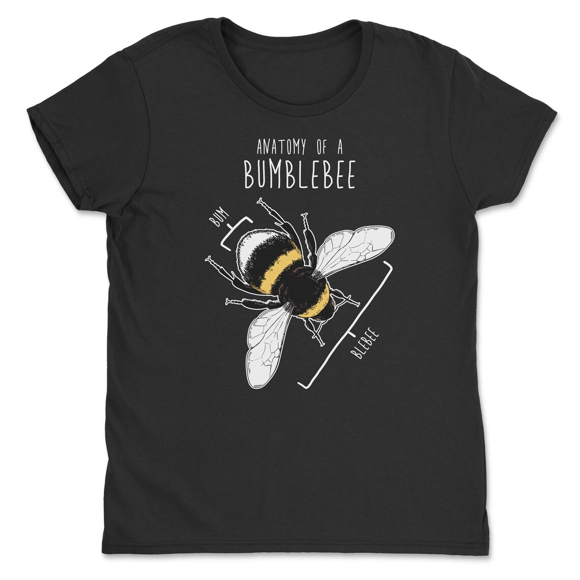 Bumblebee Shirt, Women, Men, Funny Bee Lover Gift, Cute Entomology T ...