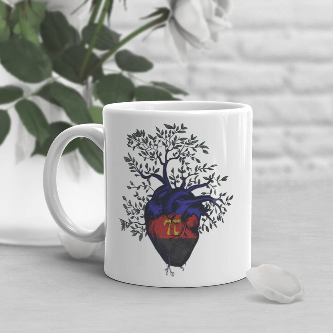 Caneca de café do orgulho poliamoroso, presente poli, caneca LGBT ...
