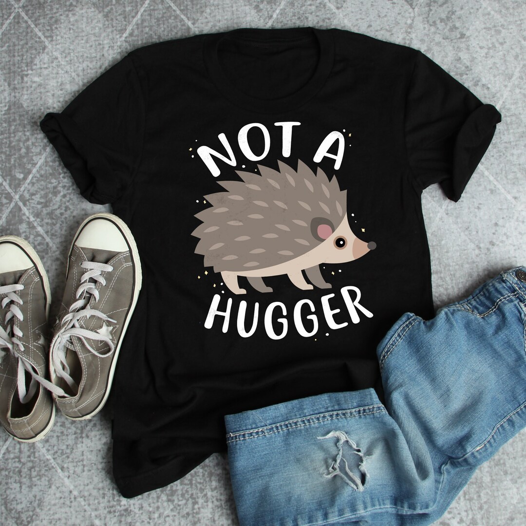 Hedgehog Shirt, Women, Men, Funny Hedgehog Lover Gift, Cute Hedgehog T ...