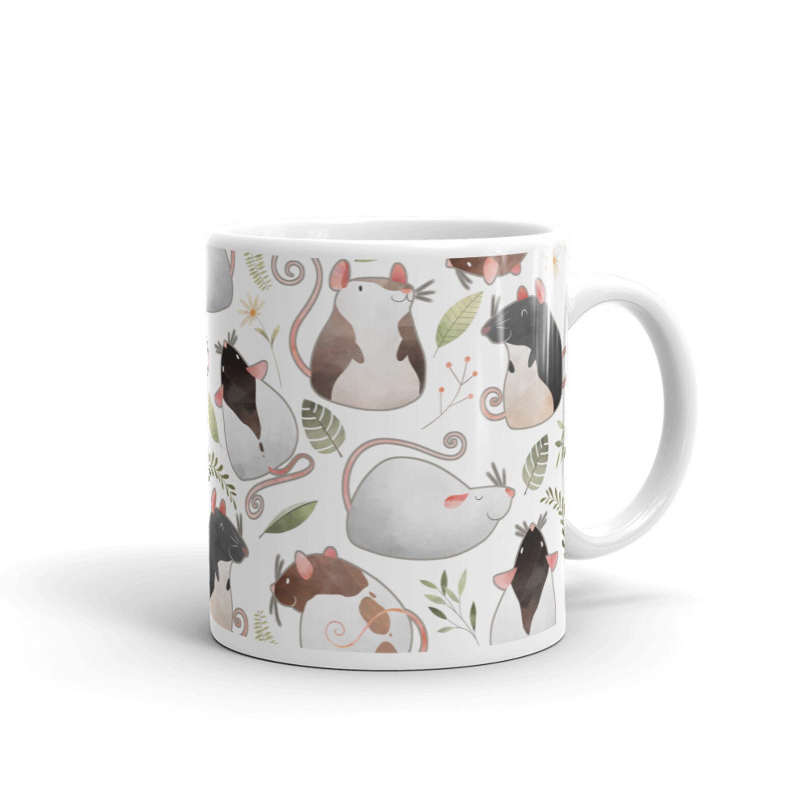 Rat Coffee Mug Cute Rat Gift Rat Lover Rat Cup Gift for | Etsy