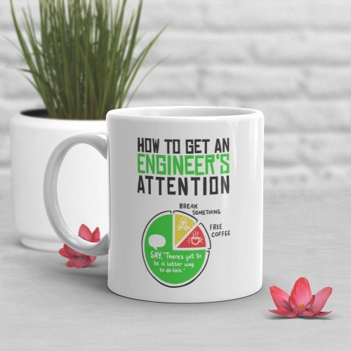 Engineer Coffee Mug Funny Engineering Lover Cup Science Nerd - Etsy