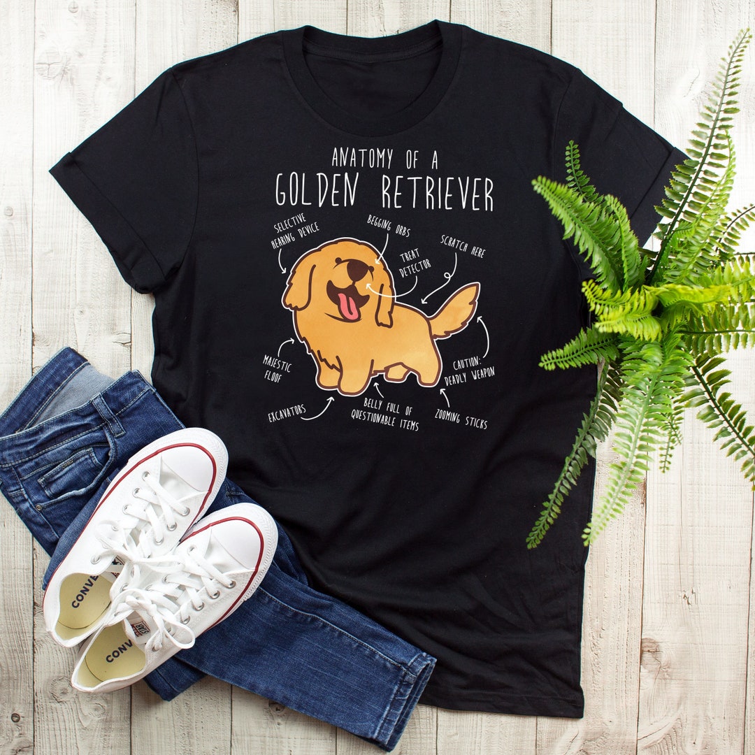 Golden Retriever Shirt Women Men Funny Dog Lover Gift Cute - Etsy