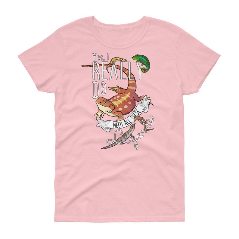 Funny Lizard Shirt, Women Men, Reptile Lover Gift, Pet Bearded Dragon ...