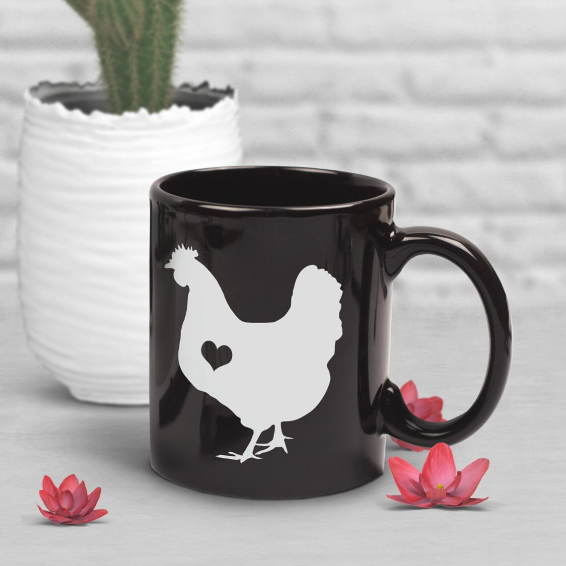 Chicken Coffee Mug Cute Chicken Gift Chicken Lover Gift for | Etsy