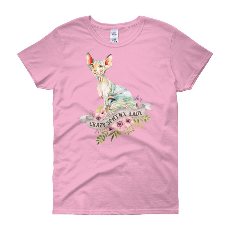 Sphynx Cat Shirt, Women Men, Cat Lover Gift, Cute Sphynx T-shirt ...