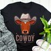 Guernsey Cow Shirt, Women, Men, Funny Cowboy Lover Gift, Cowdy, Cute ...