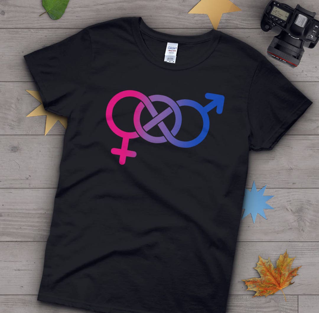 Bisexual Pride Shirt Women Men Bi Pride Gift LGBT T-shirt - Etsy