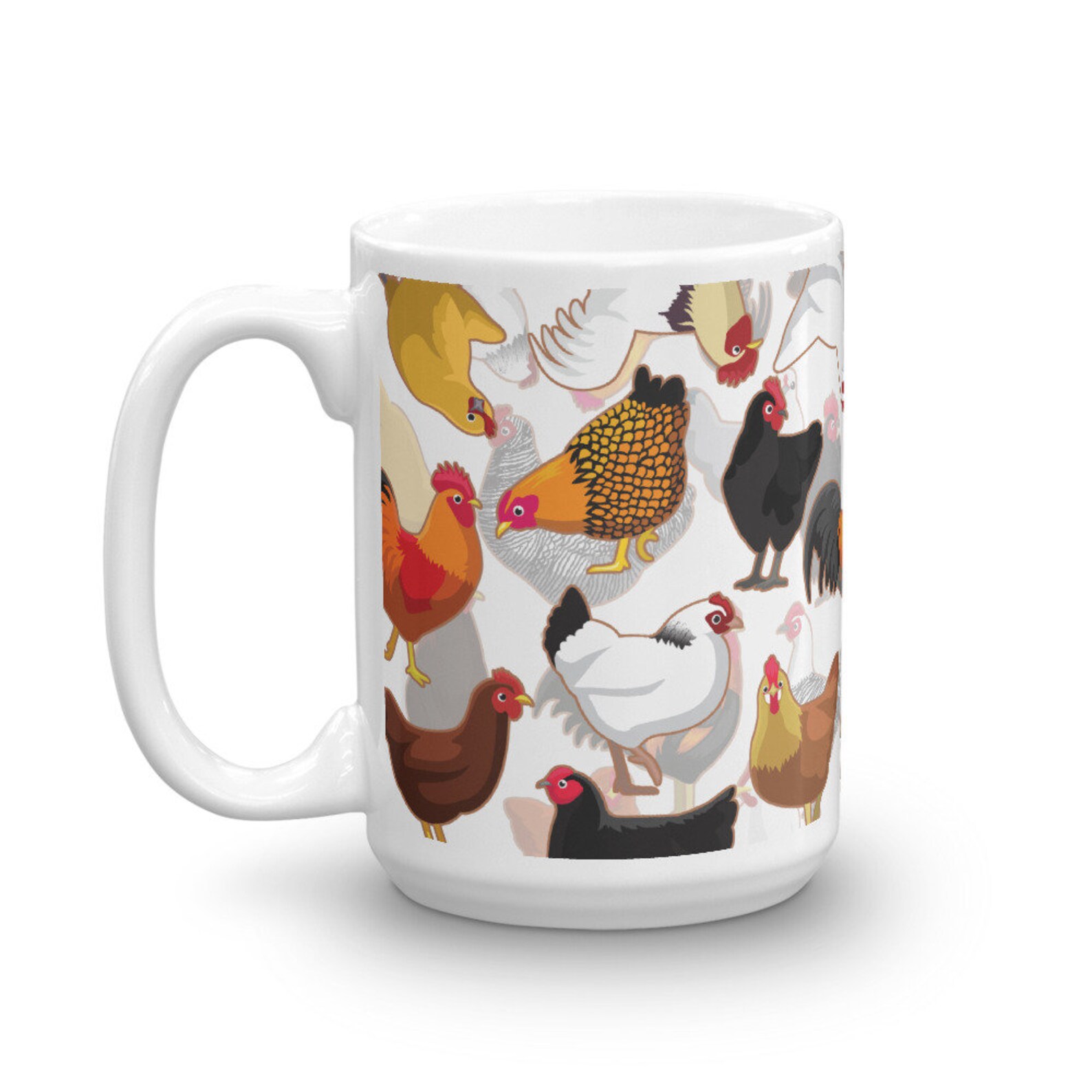 Chicken Coffee Mug Cute Chicken Gift Chicken Lover Funny - Etsy