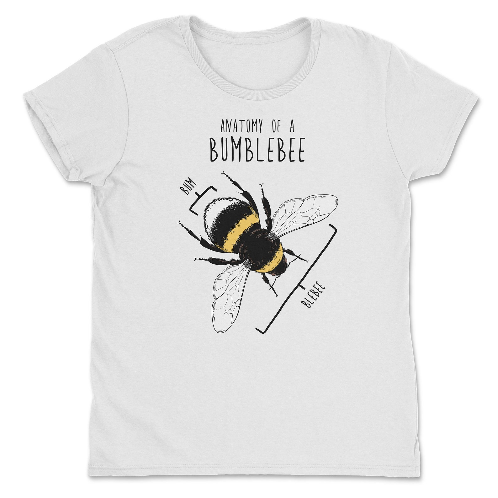 Bumblebee Shirt, Women, Men, Funny Bee Lover Gift, Cute Entomology T ...
