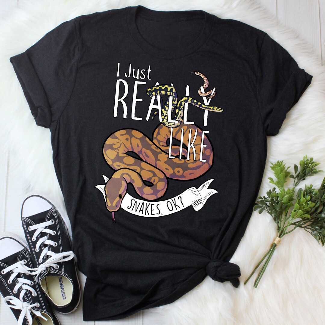 Funny Snake Shirt, Women, Men Tshirt, Ball Python Lover Gift, Funny ...