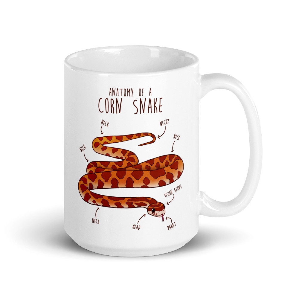 Corn Snake Coffee Mug Cute Snake Lover Gift Funny Reptile - Etsy